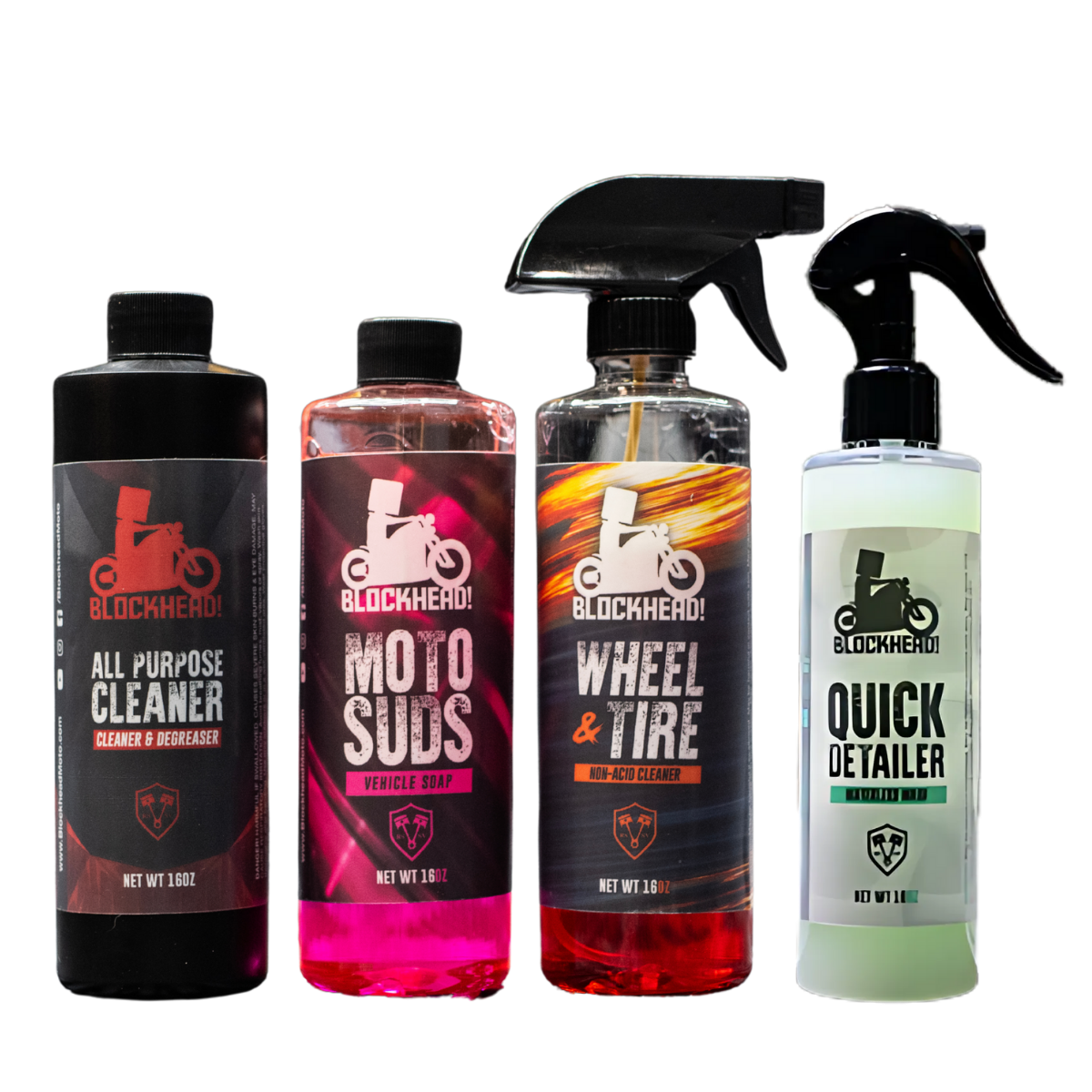 Motorcycle Cleaning & Detailing Products – Blockhead Moto