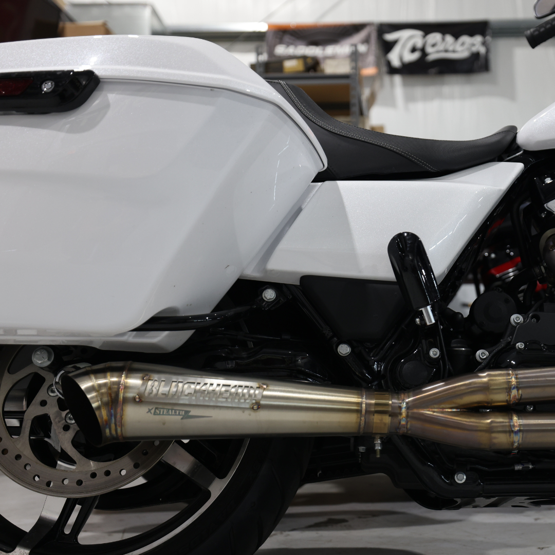 Harley-Davidson M8 Touring Exhaust – Blockhead Moto