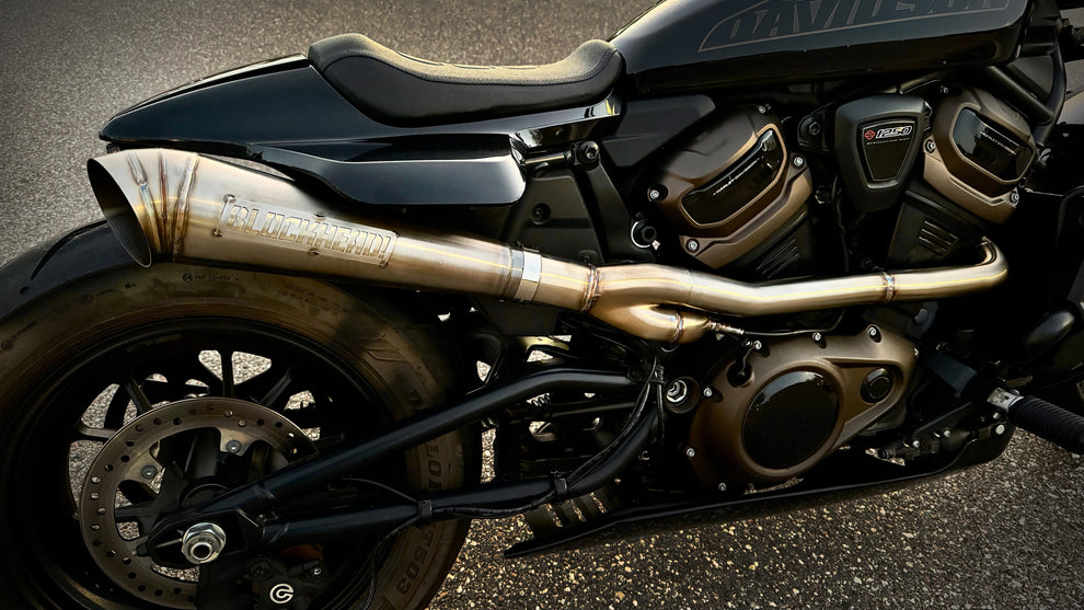 Harley-Davidson Sportster S Exhaust – Blockhead Moto