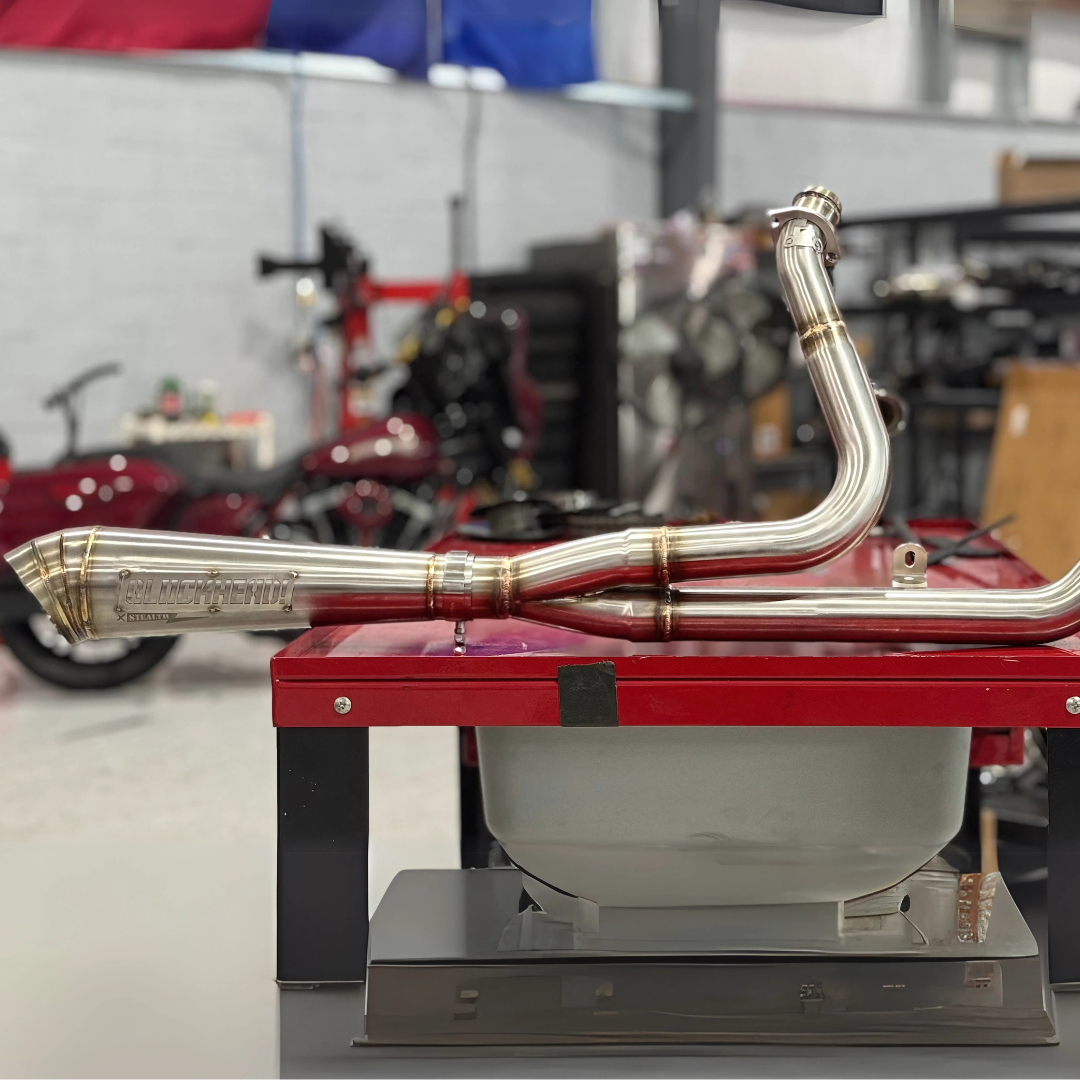 Harley-Davidson Dyna Exhaust 96'-05' – Blockhead Moto